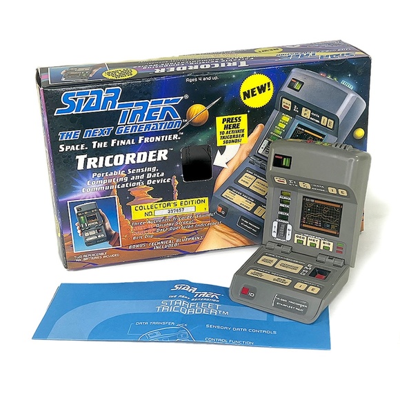 Star Trek | Toys | Star Trek Next Generation Vintage Tricorder | Poshmark